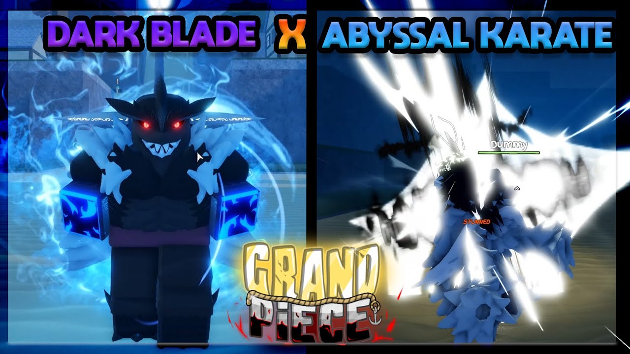 [GPO] *Dark Blade X Abyssal Karate* is an Unstoppable Combo | Grand ...