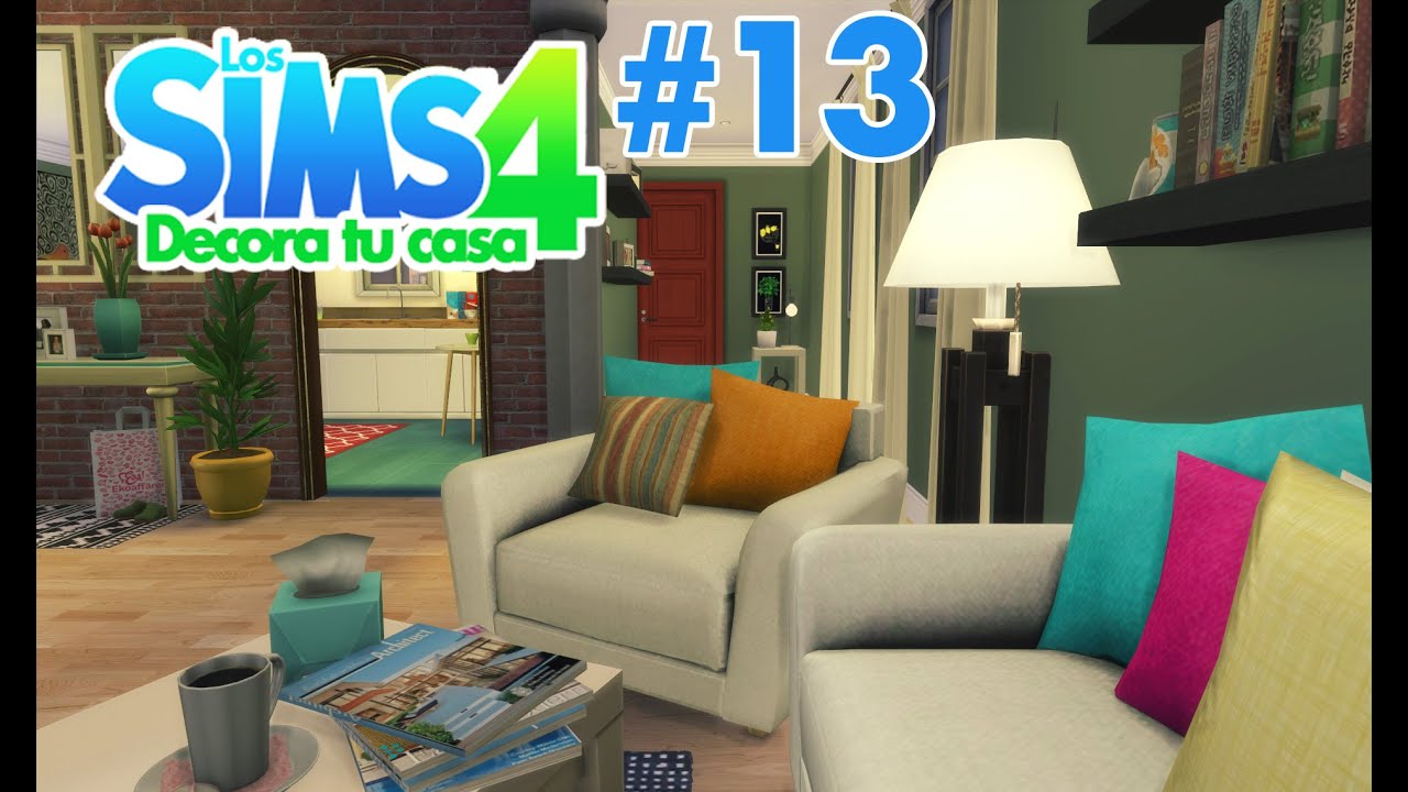 Los Sims 4 | Decora tu casa - cap 13 - YouTube