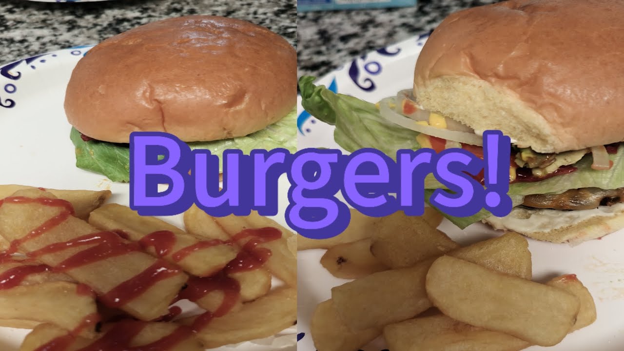 Sunday Dinner|Burgers 🍔 - YouTube