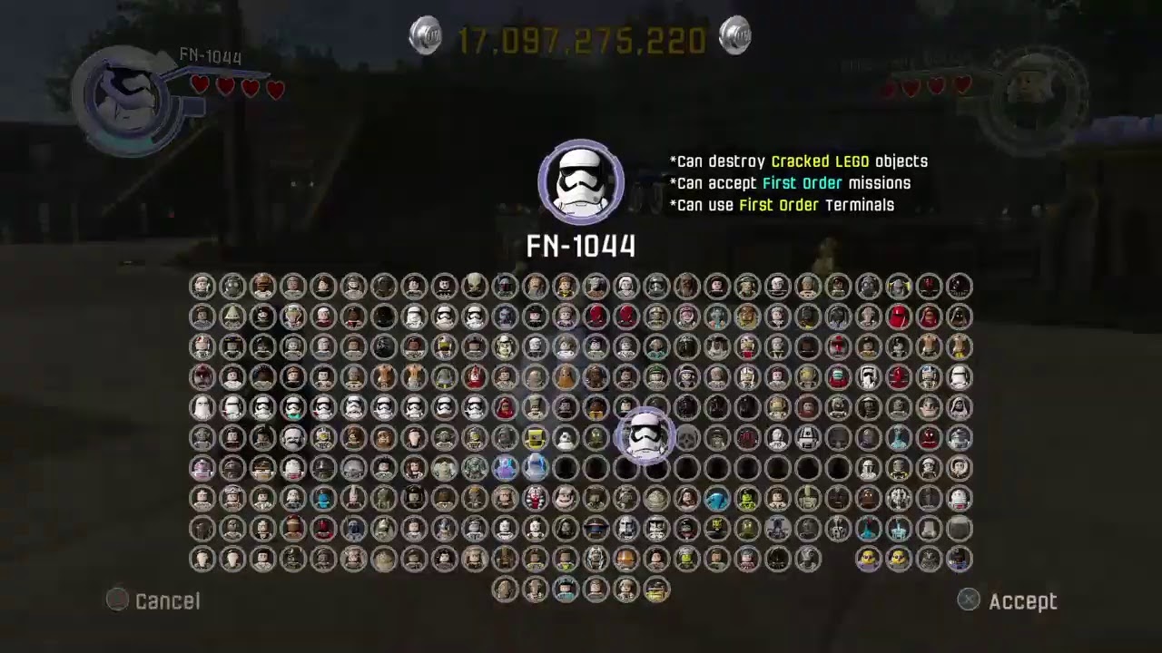 LEGO Star Wars The Force Awakens-all characters - YouTube