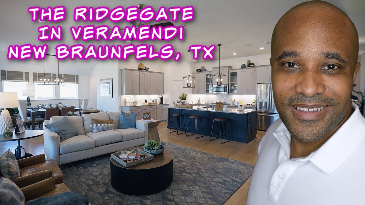 New Braunfels TX Model Home Tour | The Ridgegate by David Weekley Homes ...