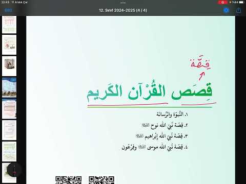 12. Sınıf M. Arapça Kitabı (s. 37-38-39-40-41-42-43)