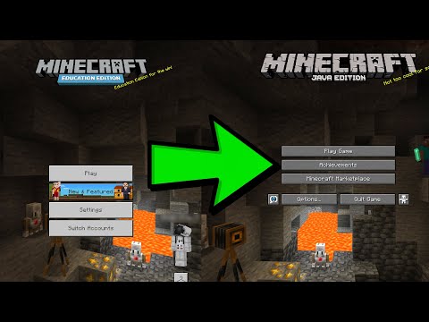 How To Turn Minecraft Education Edition Into Minecraft Java Edition ...