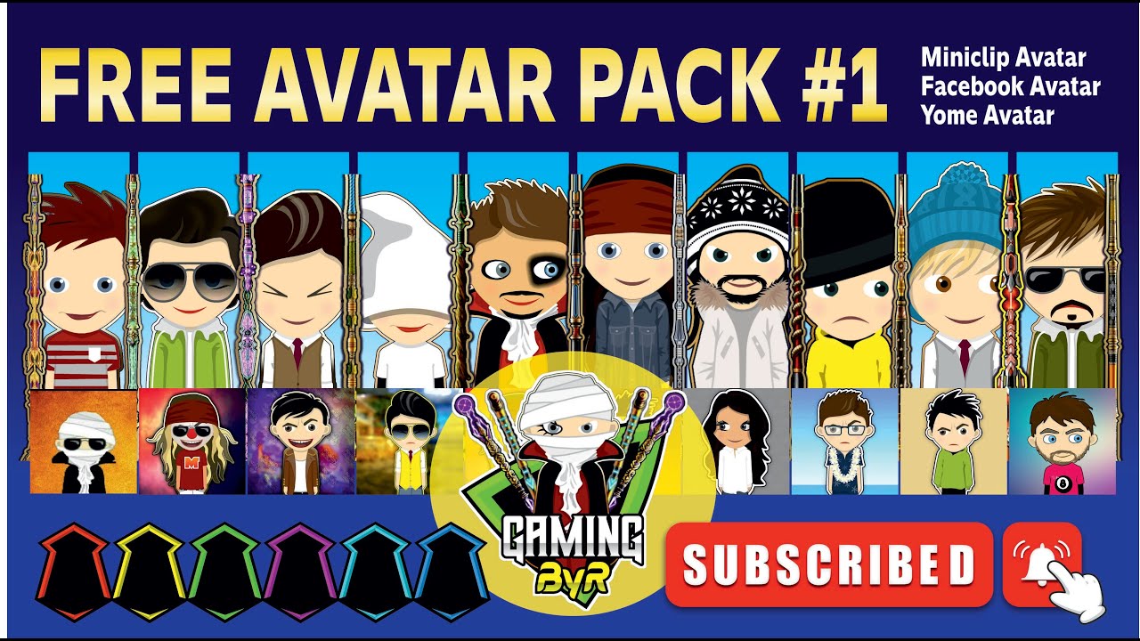 8 Ball Pool Avatar Pack#1 Facebook Avatar, Miniclip Avatar, Yome Avatar ...