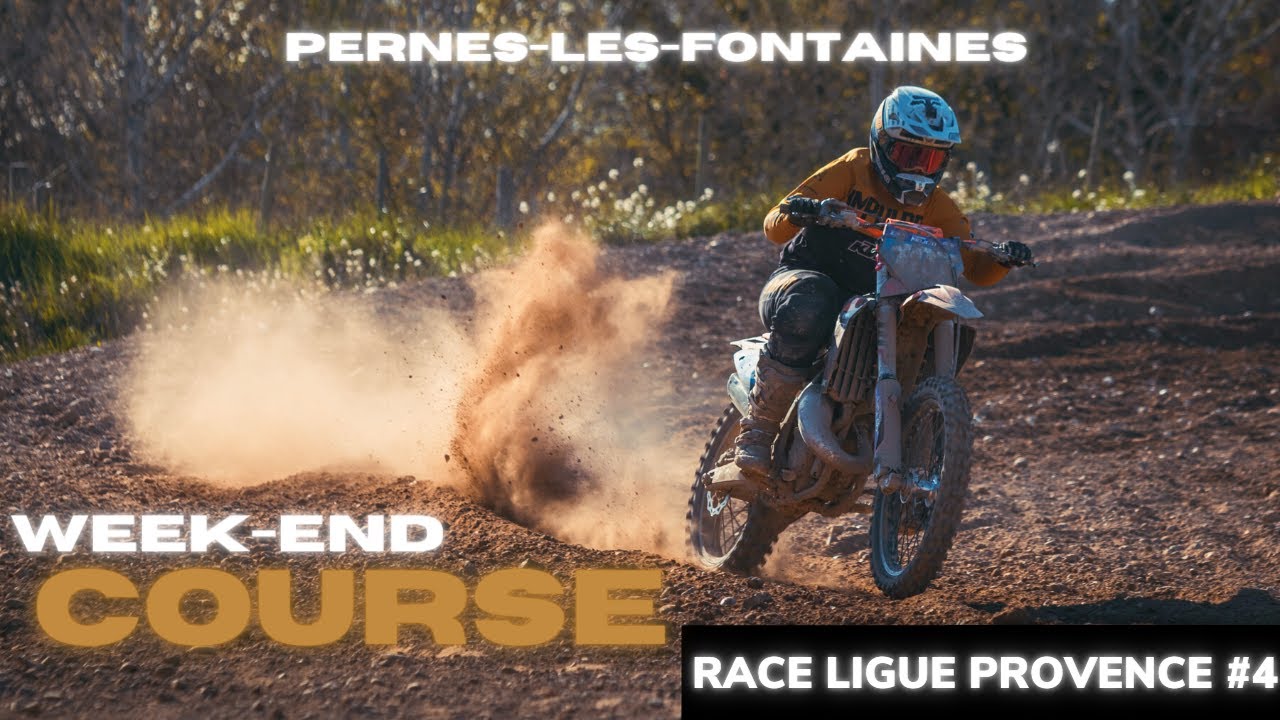 Une course de fou sur un terrain qui à accueillit l'élite motocross 🤪 ...