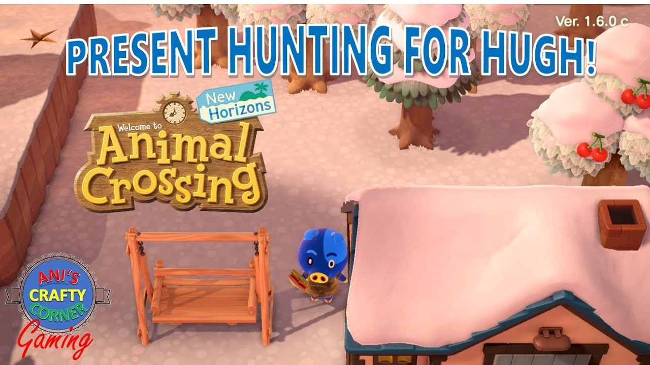 Animal Crossing New Horizons Present-Hunting for Hugh!! - YouTube