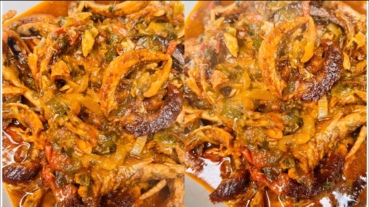 Recette de mikebuka poisson fumé - YouTube