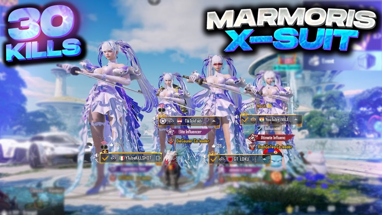 NEW MARMORIS X-SUIT OPENING + 30Kills Gameplay🔥Pubg Mobile - YouTube