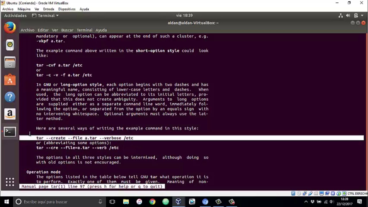 TAR 1: Manual - YouTube