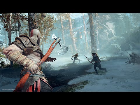 God of War PS4 Slim Gameplay