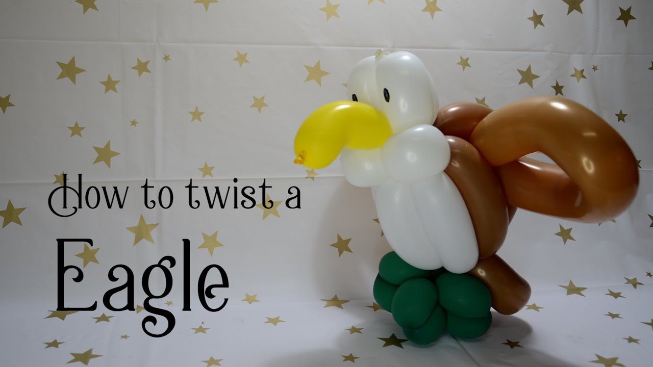 Balloon Tutorial- How to make a #Eagle - YouTube
