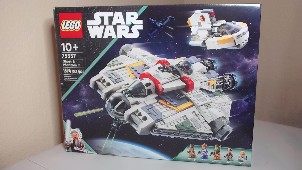 Ghost & Phantom II Review - Lego StarWars Set 75357 - YouTube