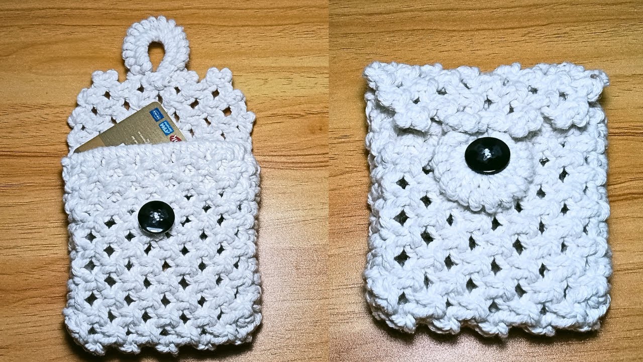 Diy Macrame Wallet | How to male macrame wallet | Tutorial dompet ...