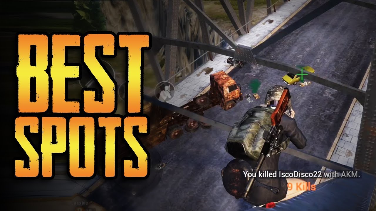 PUBGM ERANGEL SECRET CLIMBING SPOTS - YouTube