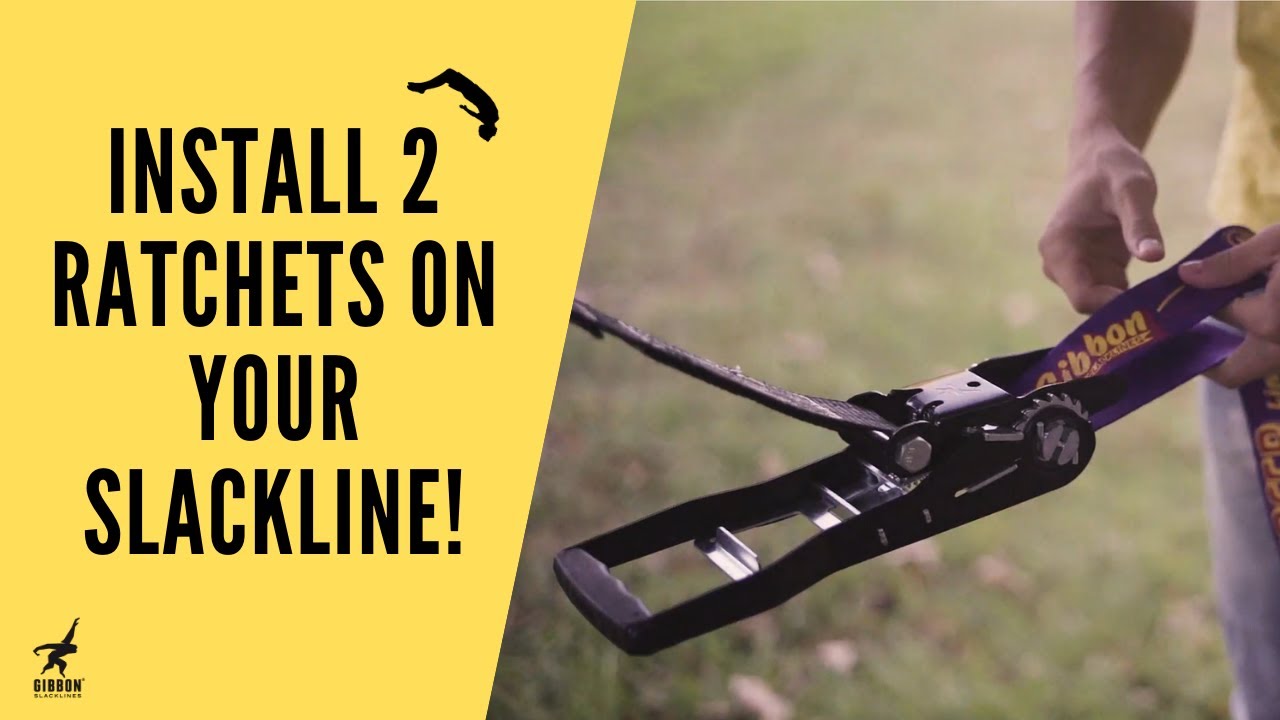Gibbon Slackline Setup