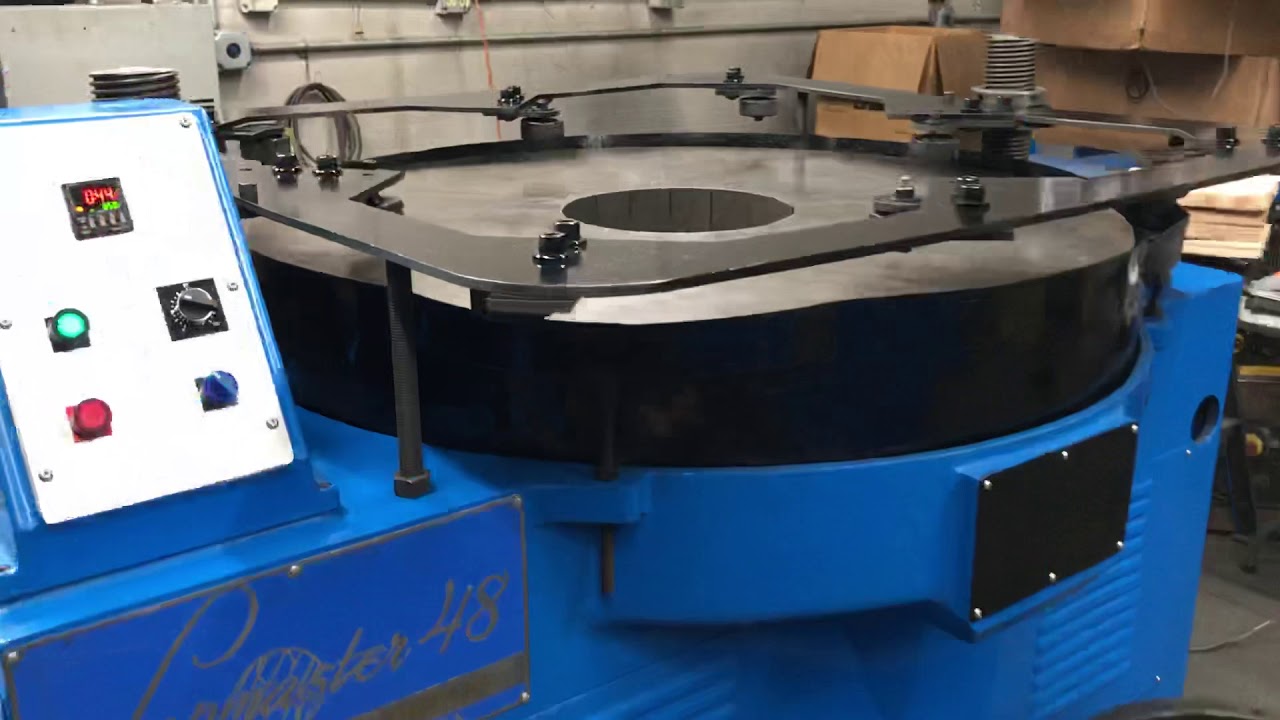 LAPMASTER 48 lapping machine open face - YouTube