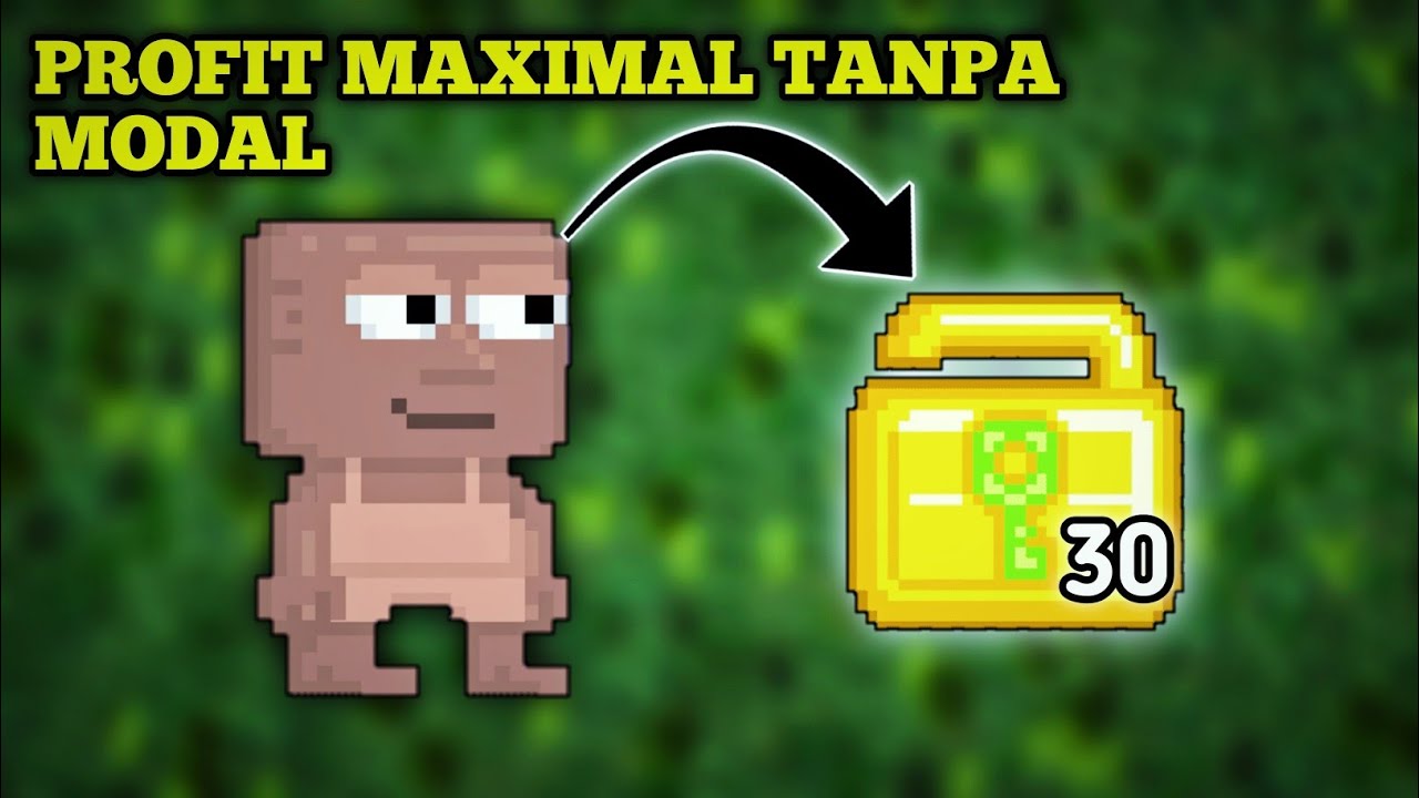 CARA PROFIT JUAL BELI WORLD DI GROWTOPIA 2023 - YouTube