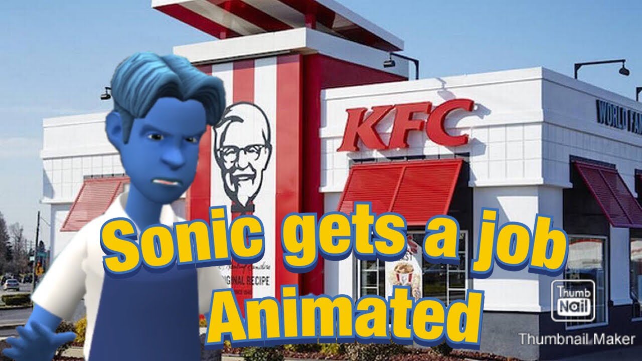 Sonic gets a job animated - YouTube
