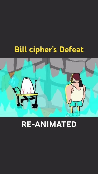 Bill Ciphers Defeat Re Animated Gravityfalls Billcipher Animation Animated Stanleypines