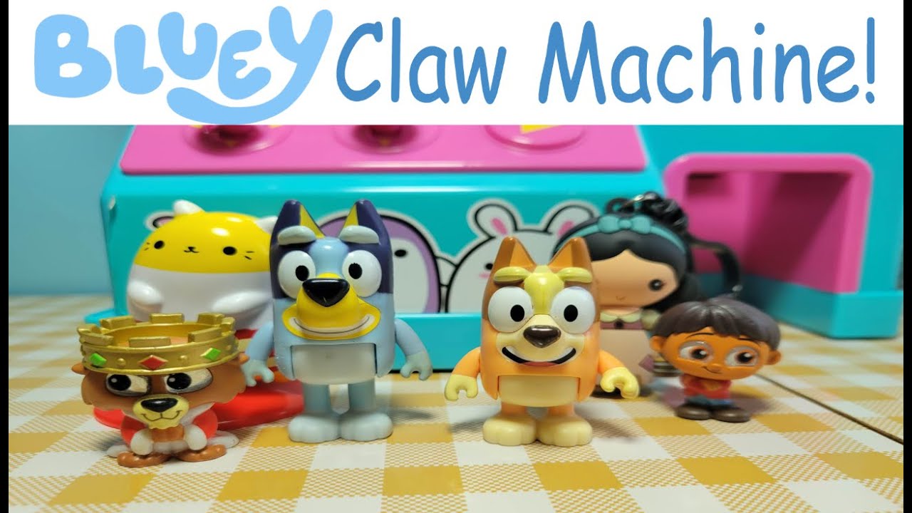Bluey And Bingo Rescue Their Friends From A Claw Machine! - YouTube