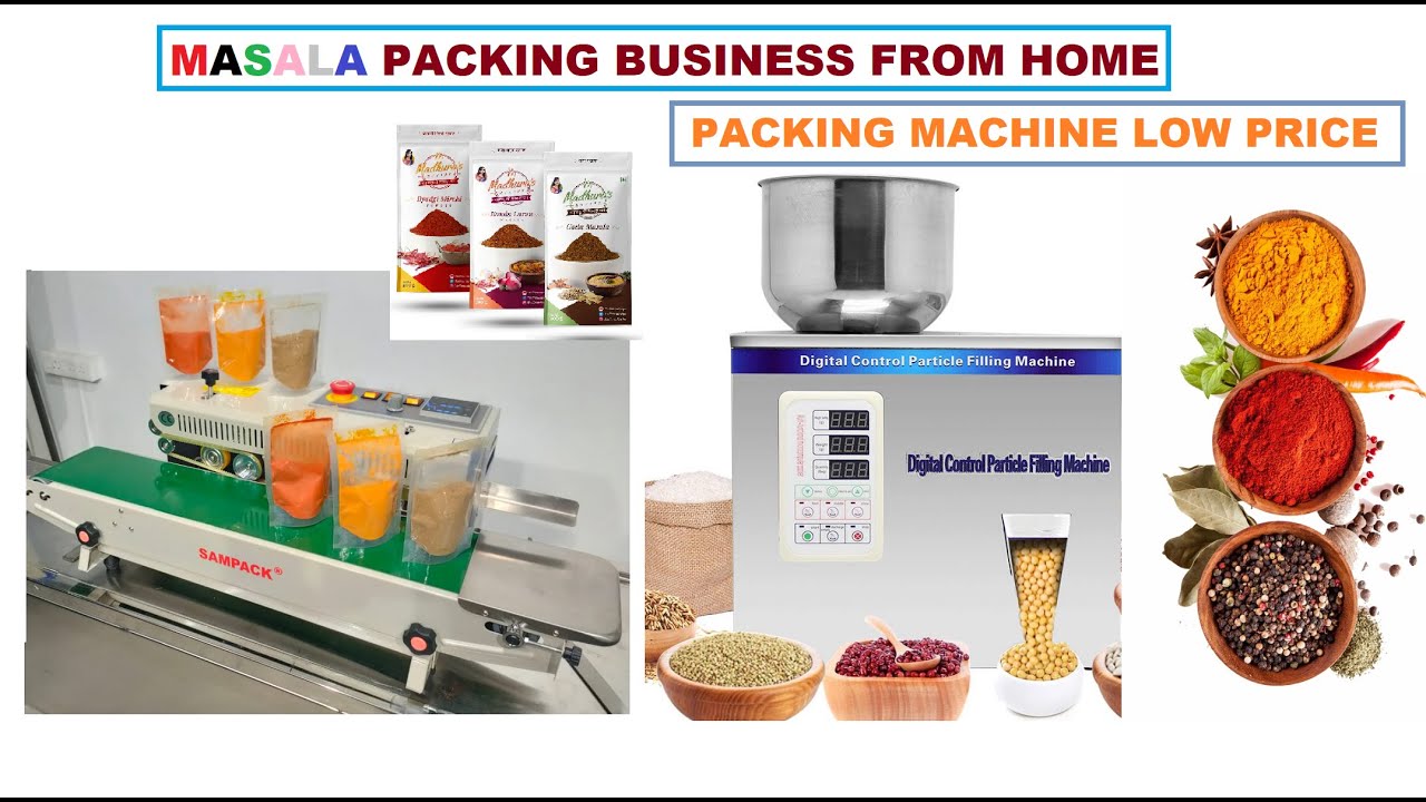 Masala packing business from home small Business Low investment ...