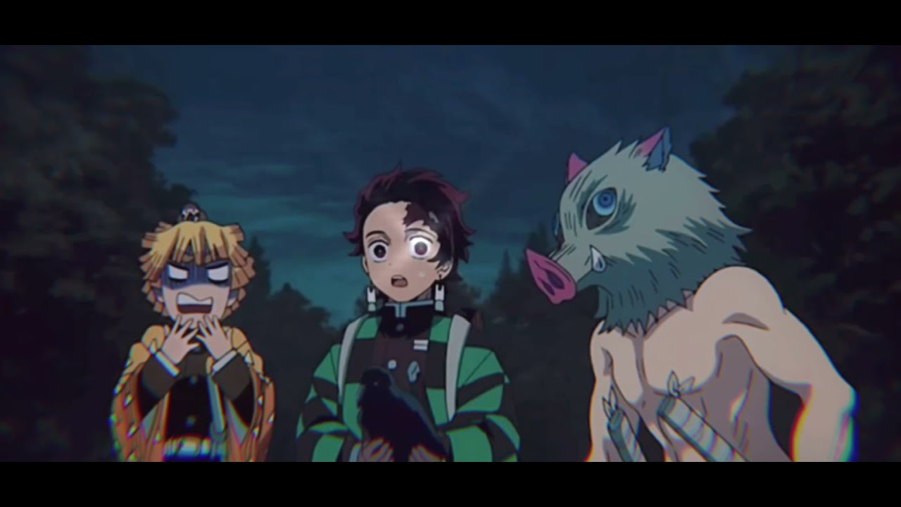Tanjiro, Zenitsu e Inosuke edit (run it up) - YouTube