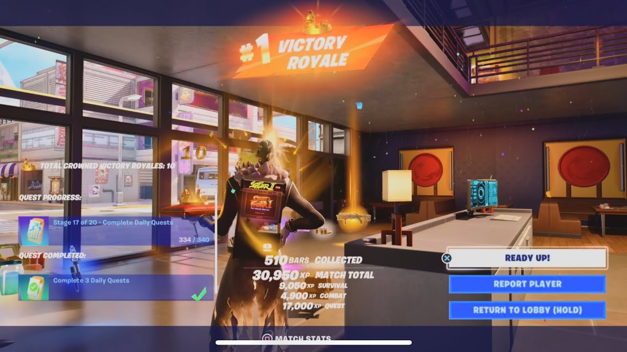 FORTNITE 10th Crowned Win 👑 - YouTube