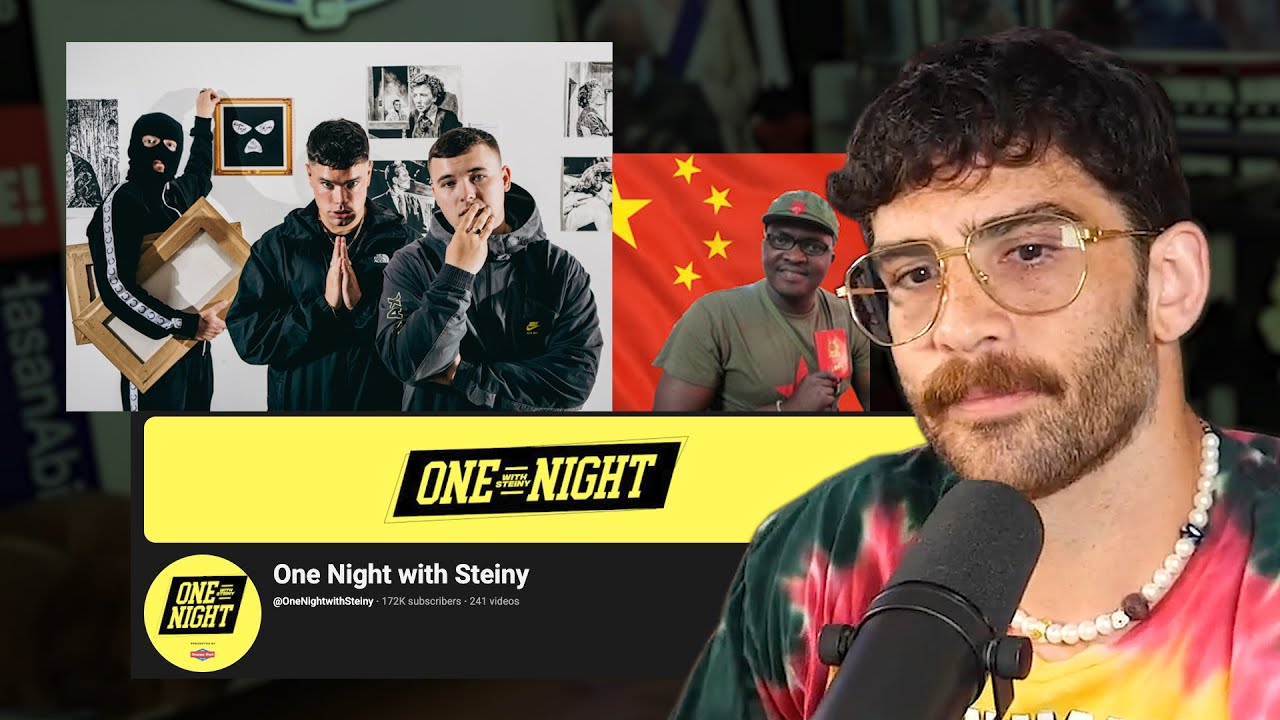 HASAN went on One Night with Steiny | KNEECAP collab soon | Different ...