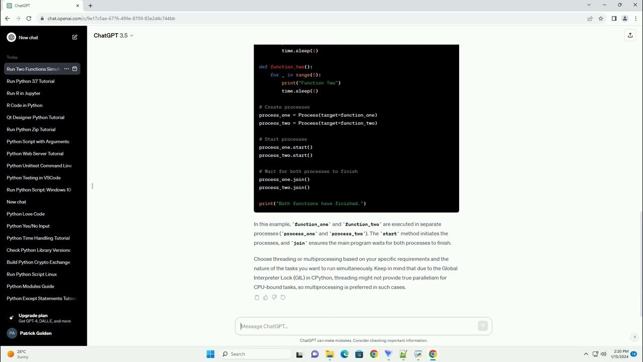 How To Run Two Functions Simultaneously In Python YouTube how-to-run-two-functions-simultaneously-in-python-youtube