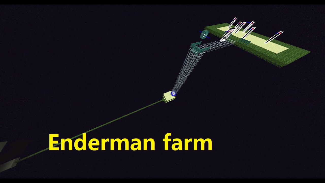 Minecraft: endman farm(1.17.1 java) - YouTube