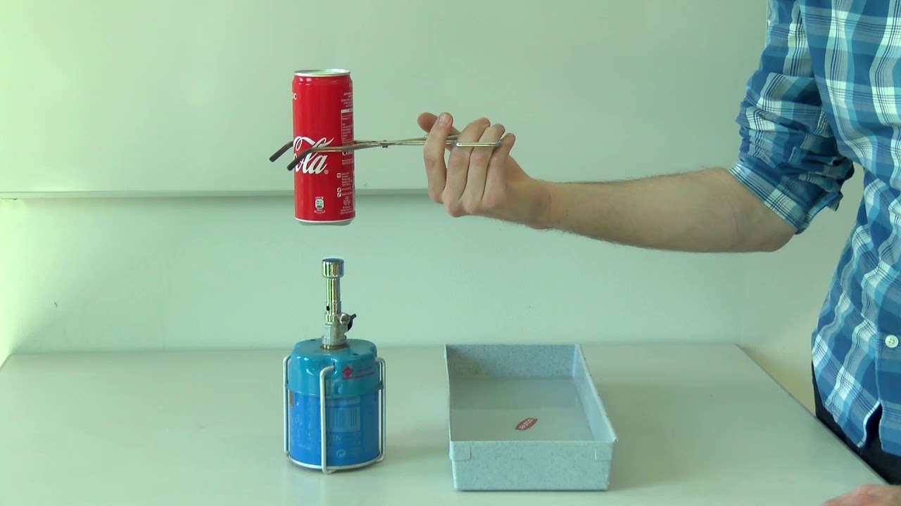 Implodierende Dose - YouTube