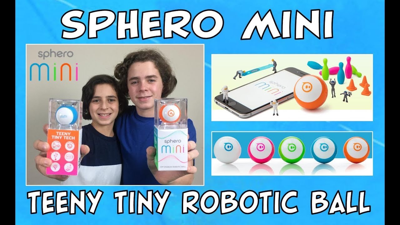 Sphero Mini - The Worlds Smallest App Enabled Robotic Ball - YouTube