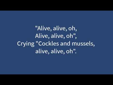 The Dubliners - Molly Malone (Lyric video)