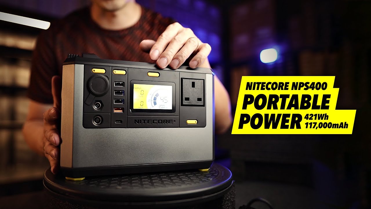 The Nitecore NPS400 Portable Power Station (421Wh 117,000mAh) FIRST ...