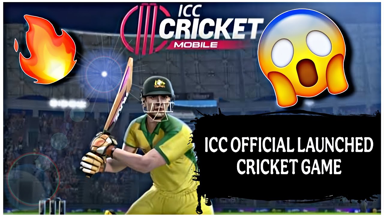 ICC OFFICIALLY LAUNCHING MOBILE CRICKET GAME 😳 || - YouTube