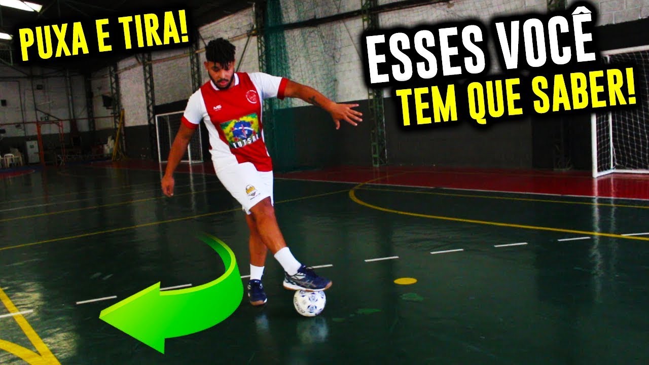 Como Jogar Futsal? 2 DRIBLES PARA TIRAR PRO CHUTE 🔥 (FÁCIL E ÚTIL ...