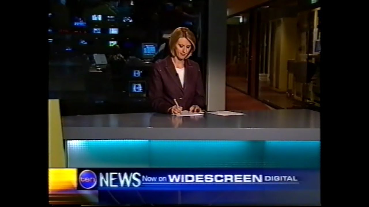 Ten Late News - Partial Bulletin 3/11/2002 - YouTube