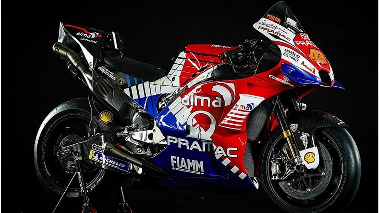 Pramac Ducati reveals revamped MotoGP livery, with Lamborghini help ...