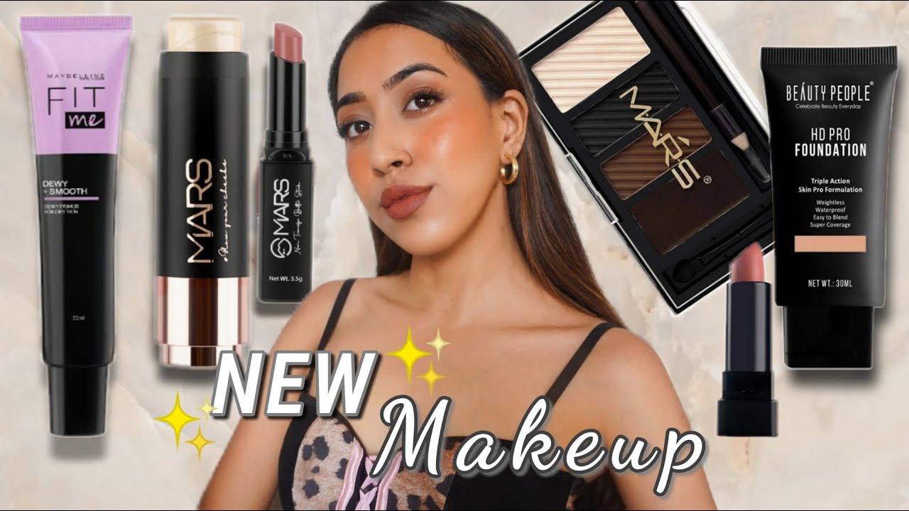 NEW Affordable Makeup Try-On Haul | Mars Cosmetics, Beauty People ...