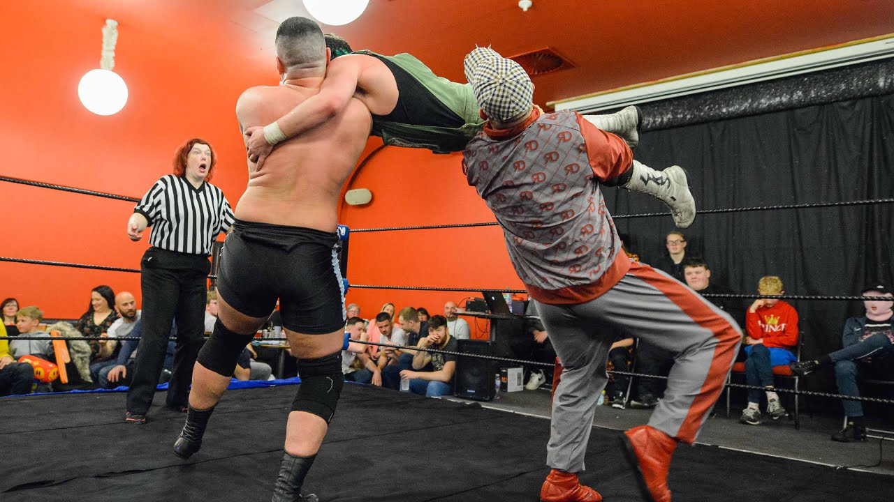 Ravie Davie & Frankie Richards vs Lou King Sharp & The Big Strong Man ...