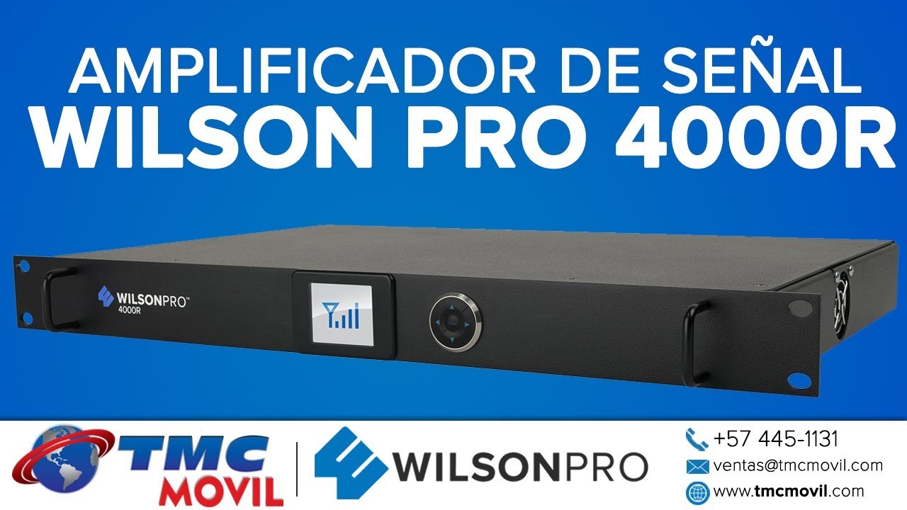 Wilsonpro PRO 4000R Montaje RACK - Amplificador de señal Comercial ...