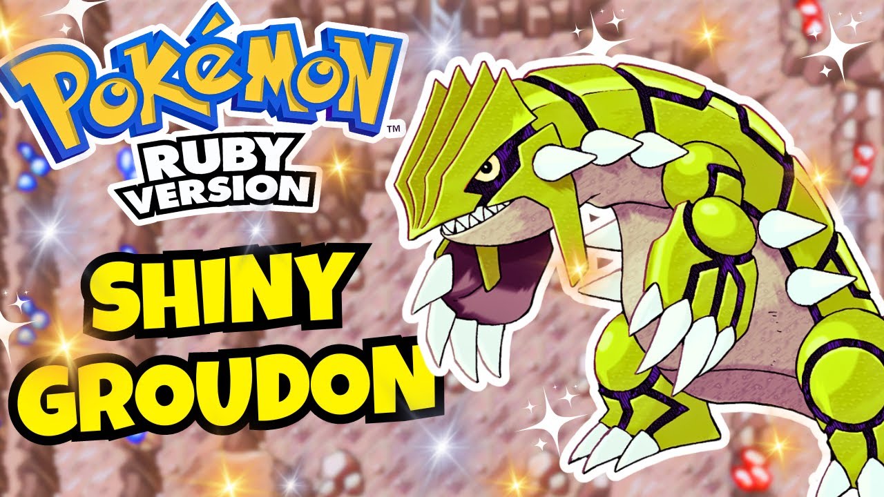 INCREDIBLY FAST FULL ODDS SHINY GROUDON IN POKEMON RUBY! - YouTube