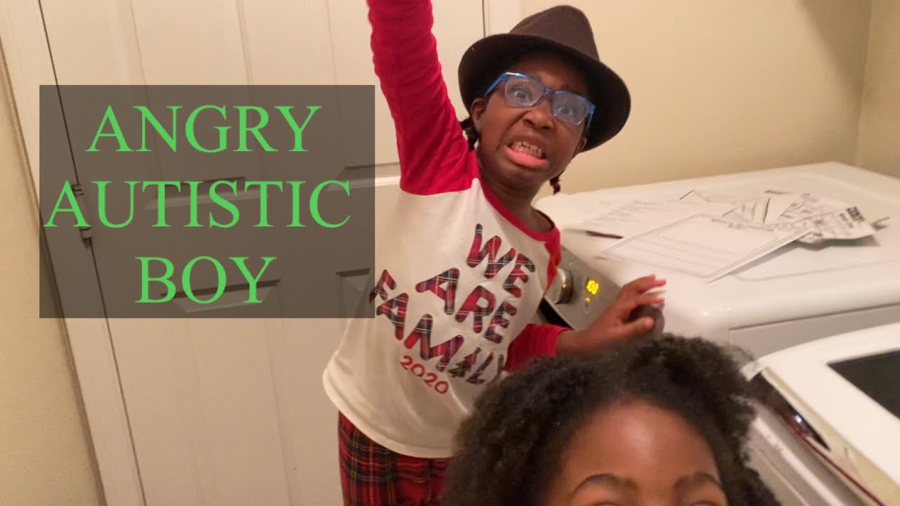A VERY ANGRY AUTISTIC BOY | WELLZ REACTS BADLY TO LEAVING A DESIRED ...