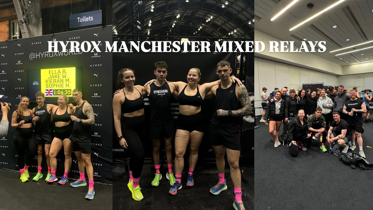 COME TO HYROX MANCHESTER WITH ME!!! - YouTube