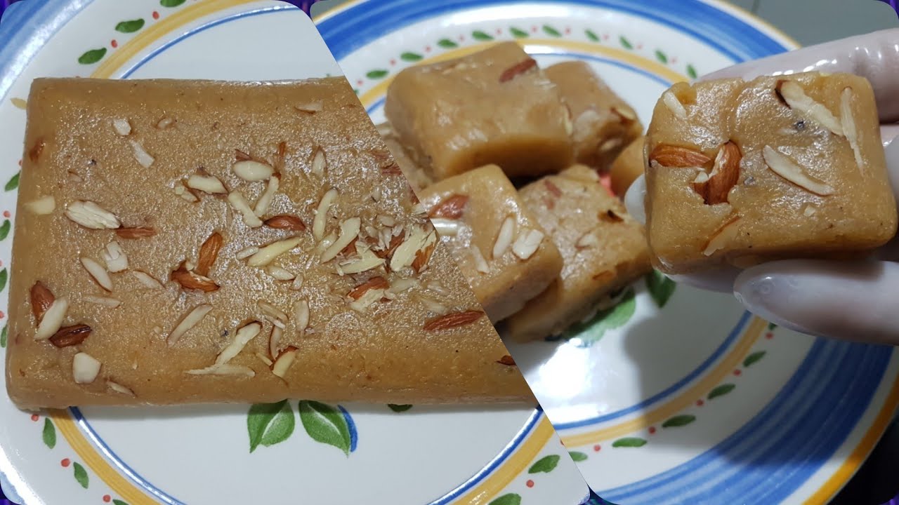 How to Make Easy And the Most Yummy Barfi at Home | Sweets Recipe ...