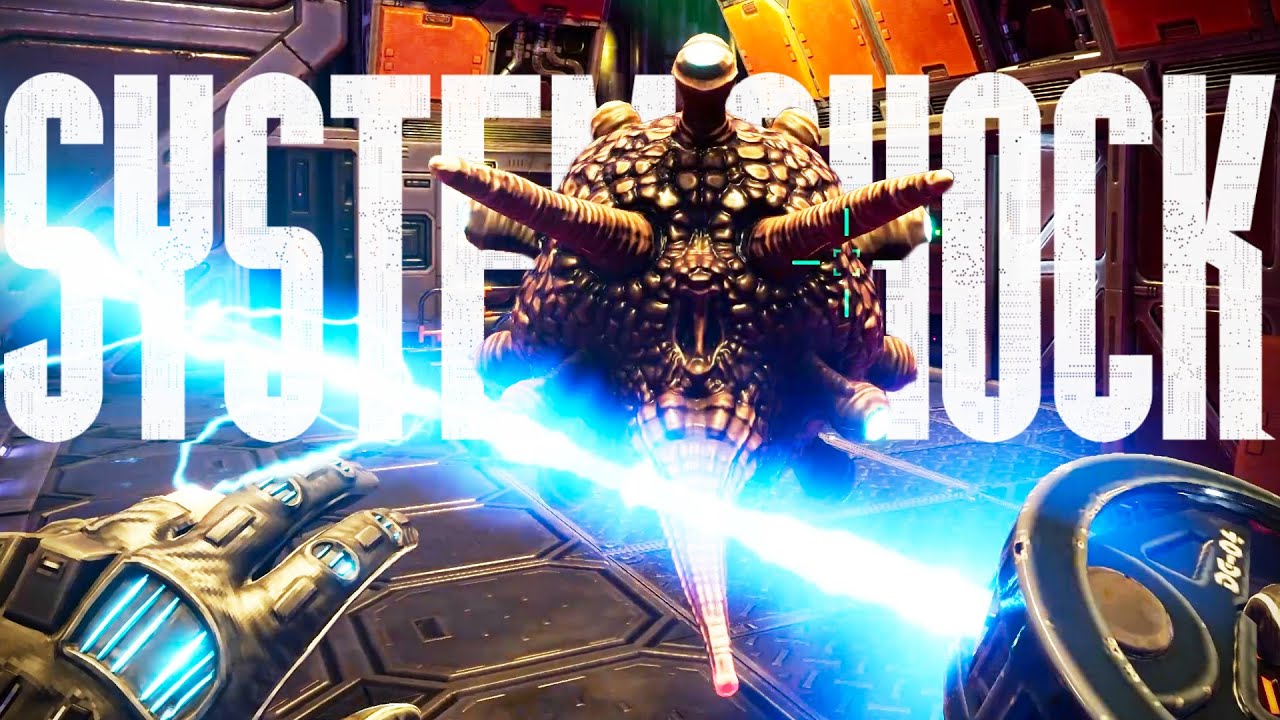 We get a light s... LASER RAPIER in System Shock Remake 9 - YouTube