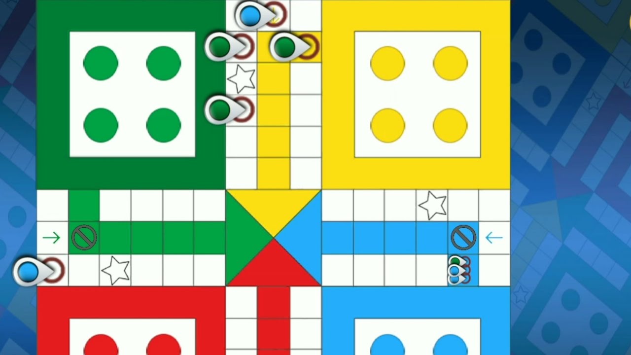 Ludo game in 2 players | Ludo King 2 players | Ludo game | Ludo ...