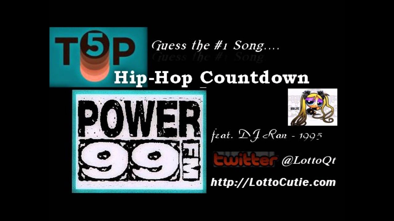 Power 99 FM "RADIOACTIVE" Top 5 Hip-Hop Countdown Guess The No.1 Song ...