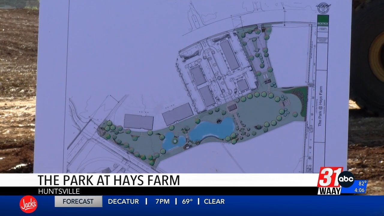 Huntsville breaks ground at The Park at Hays Farm - YouTube