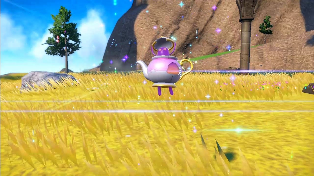 SHINY POLTEAGEIST in Pokemon Scarlet and Violet - YouTube